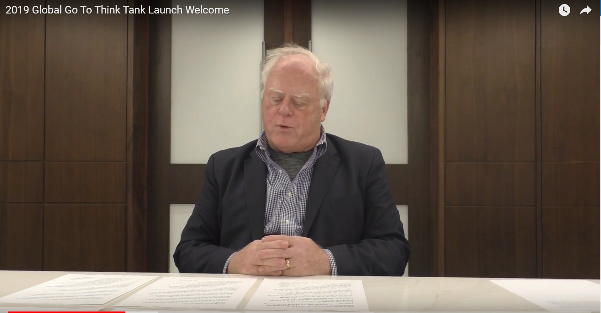 2019 Global Go To Think Tank Index Report Released